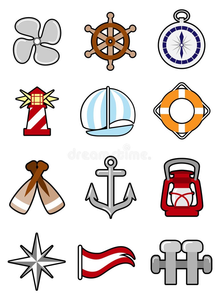 Nautical Clock Stock Illustrations – 595 Nautical Clock Stock ...