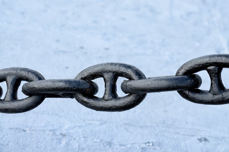 Nautical iron chain stock photo. Image of anchor, background - 141799314