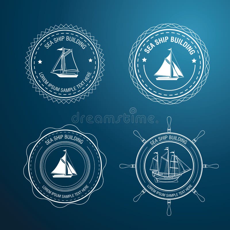 Sailing ship stock vector. Illustration of wave, ocean - 54130833