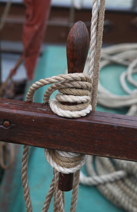 Nautical or marine rope stock photo. Image of equipment - 73342176