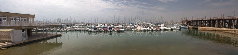 Nautical port at night stock photo. Image of food, market - 43878076