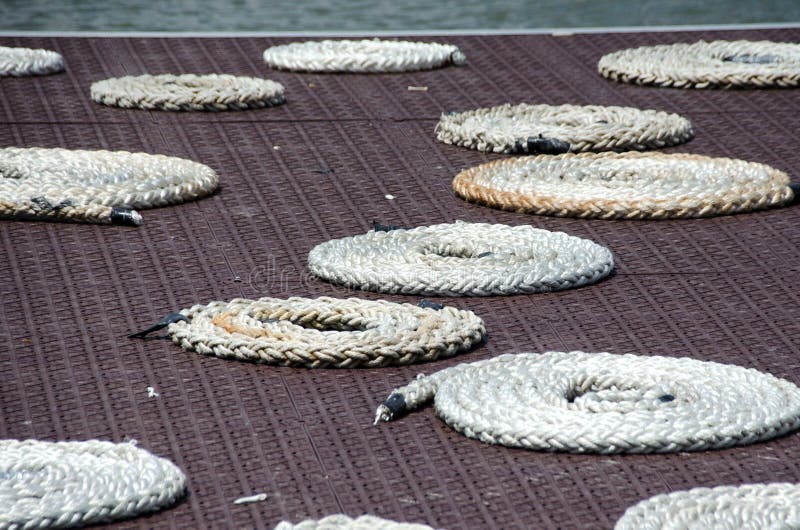 Nautical Rope stock image. Image of flat, coil, flakes - 139855211