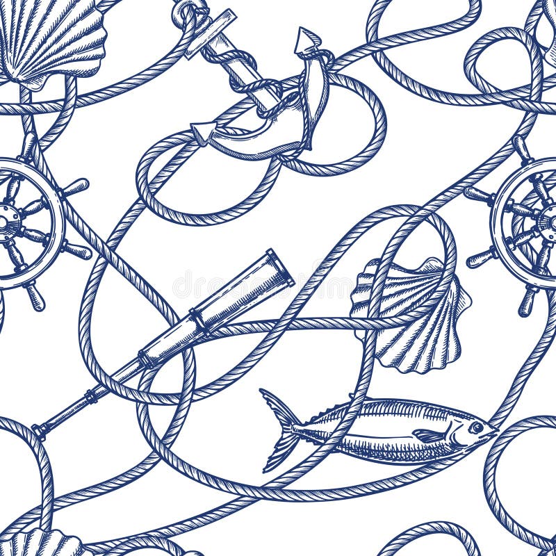 Rope Knot Vector Hand Drawn Stock Illustrations – 1,585 Rope Knot ...