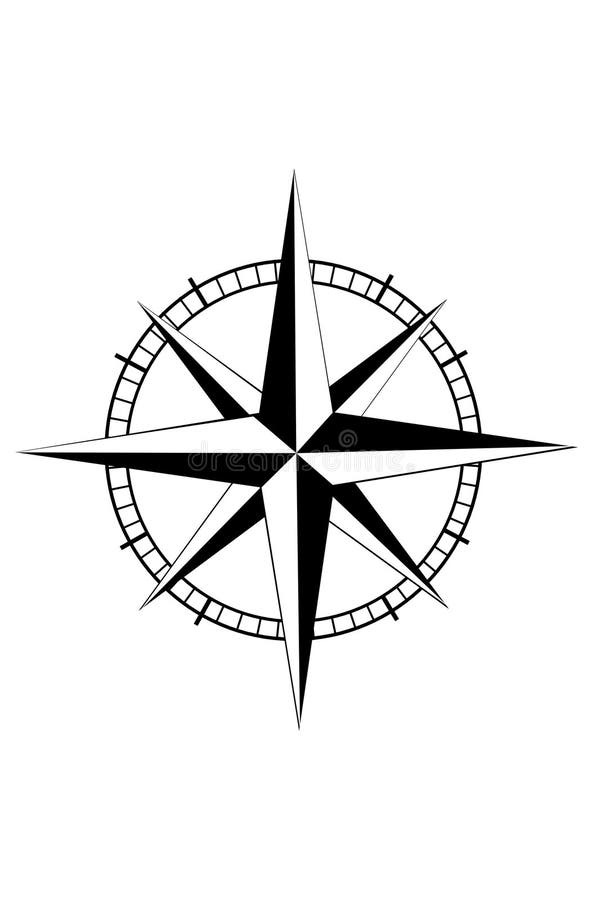 Nautical Star With Banner