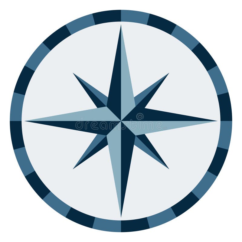 Nautical Star Symbol Icon Vector Stock Vector - Illustration of north ...