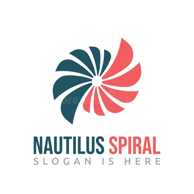 Nautilus Abstract Circle Spiral Propeller Fan Shell Business Logo ...
