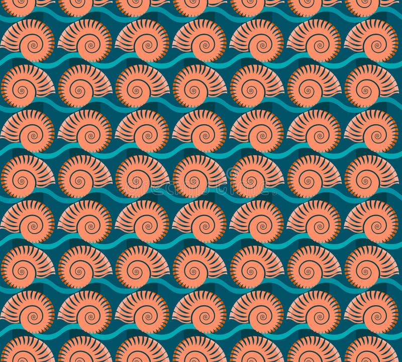 Fibonacci Conch Stock Illustrations – 620 Fibonacci Conch Stock ...