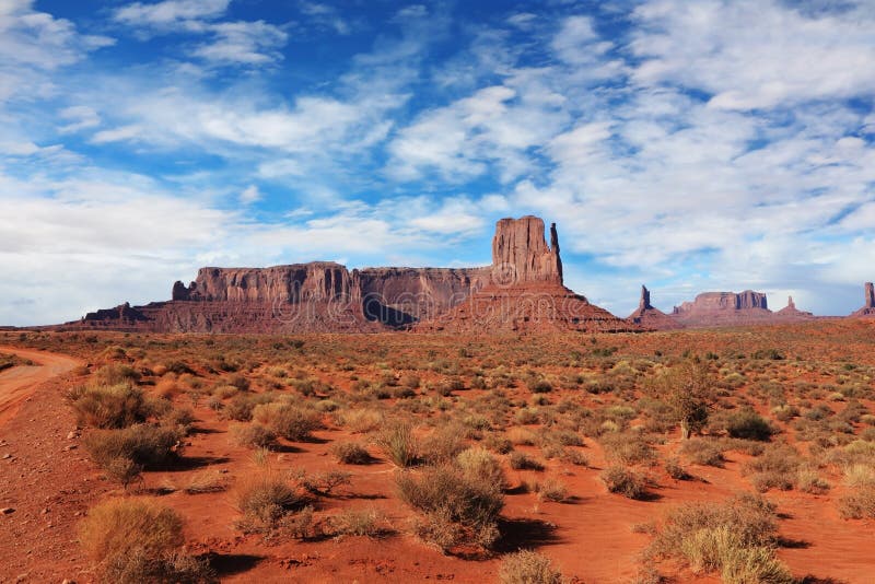 Navajo Reservation in the U.S Stock Image - Image of wilderness, navajo ...