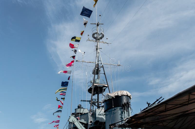 Naval flag sign stock image. Image of flag, signal, sail - 56496549