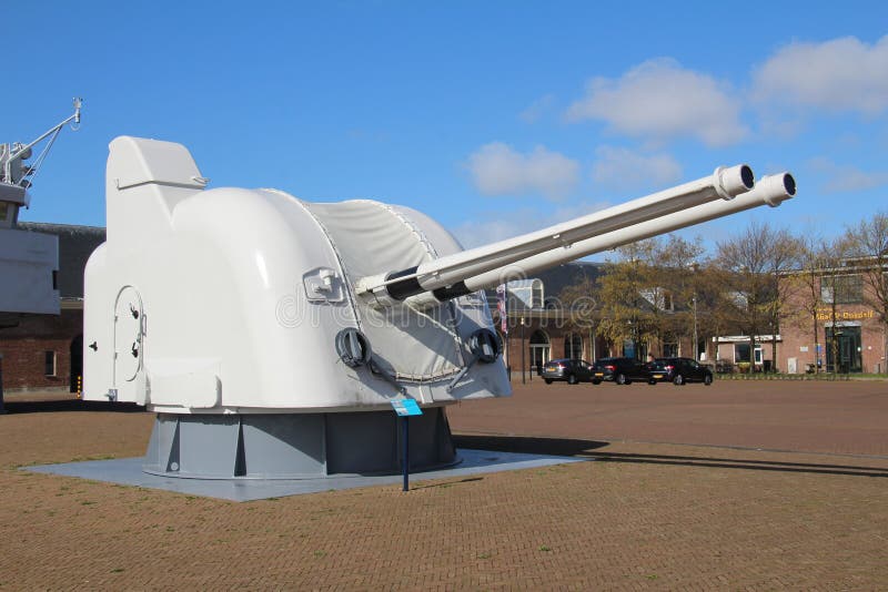 Naval Gun editorial photography. Image of maritime, dutch - 89089392