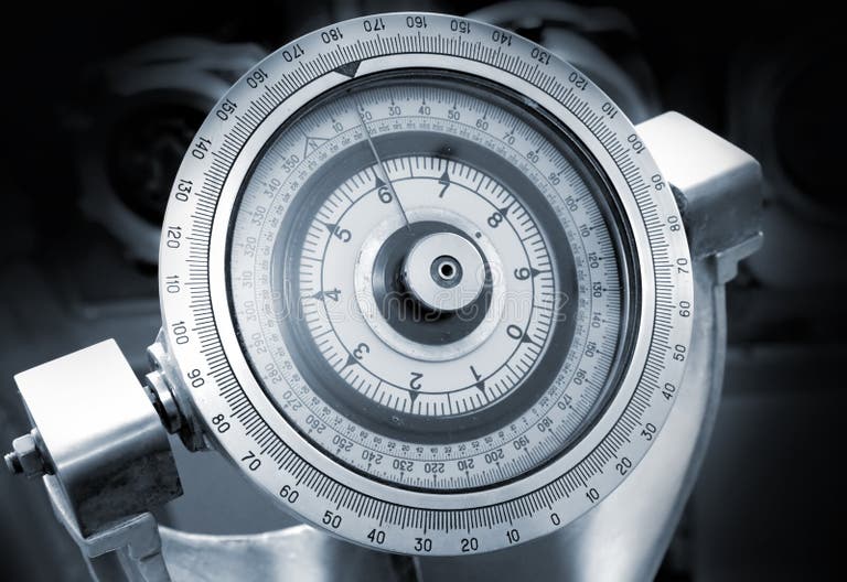 Naval gyrocompass stock photo. Image of instrument, digit - 21984572