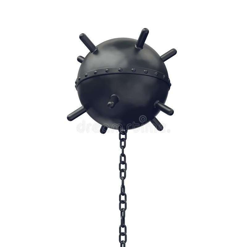 Naval mine stock illustration. Illustration of hazard - 40880797