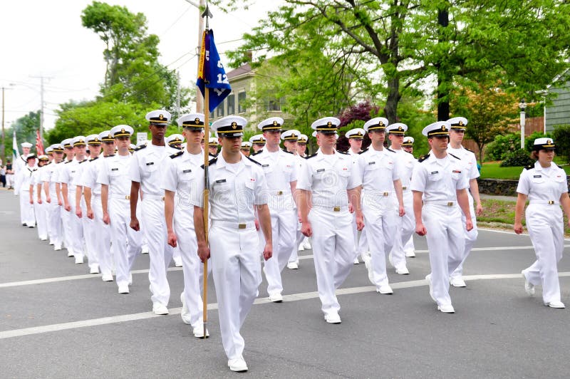 Naval Officers editorial stock image. Image of marching - 24886899