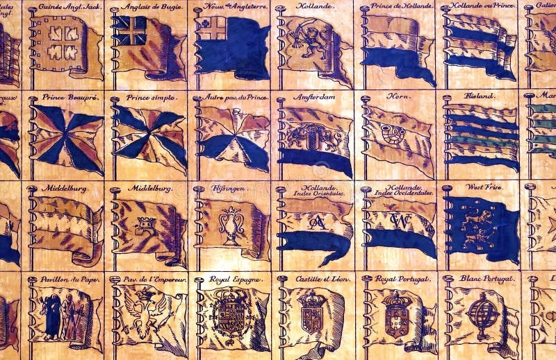 Naval old flags stock image. Image of flag, dirty, rough - 22156921