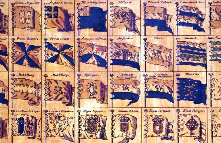 Naval old flags stock image. Image of flag, dirty, rough - 22156921