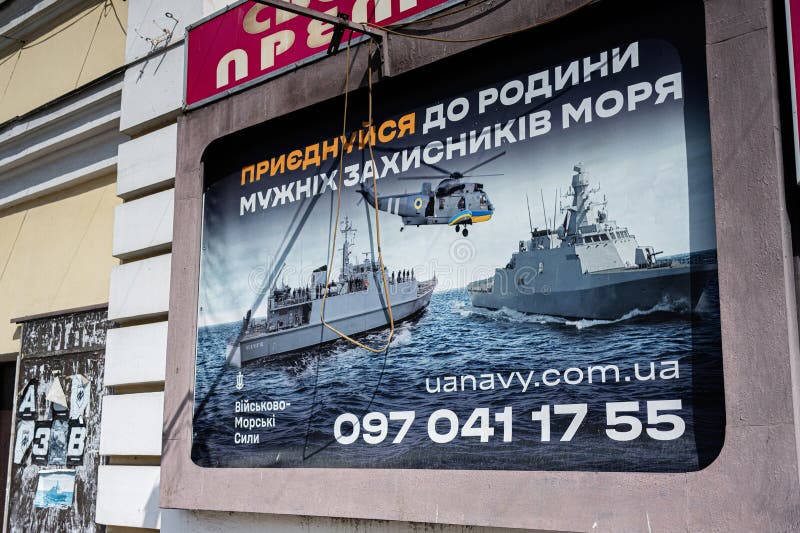 Naval Recruitment Poster Featuring Warships and a Helicopter in Action ...