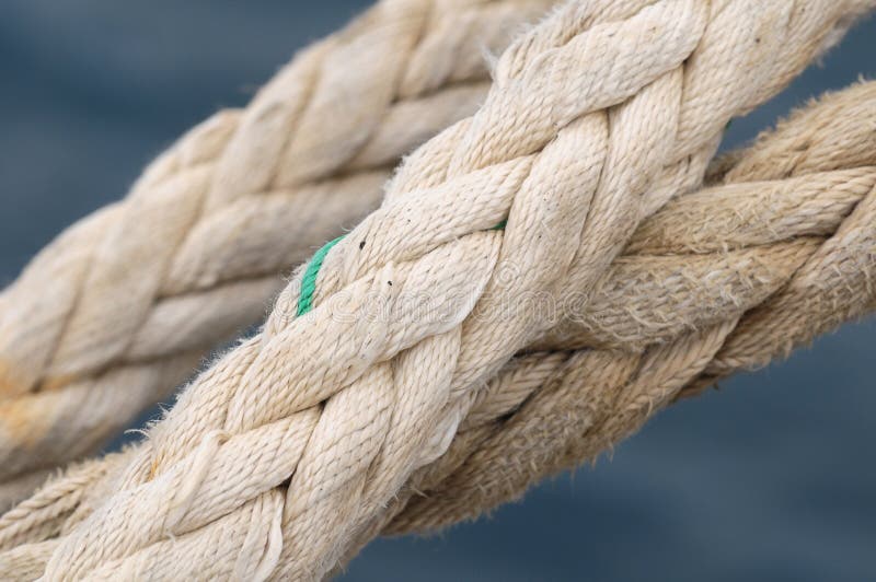 A Naval Rope on a Pier stock photo. Image of cord, rigging - 34380206