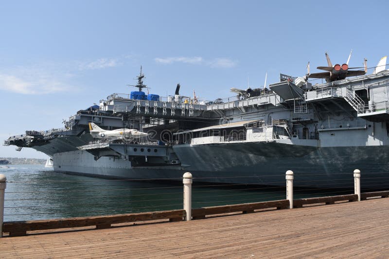 Naval Ship with Fighter Jets Editorial Photo - Image of ship, jets ...
