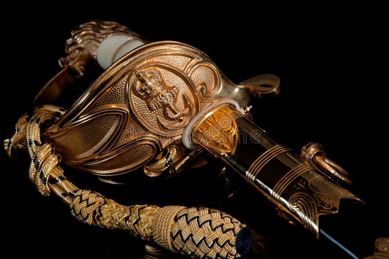 Admiralty Pattern Ceremonial Naval Sword Stock Photos - Free & Royalty ...