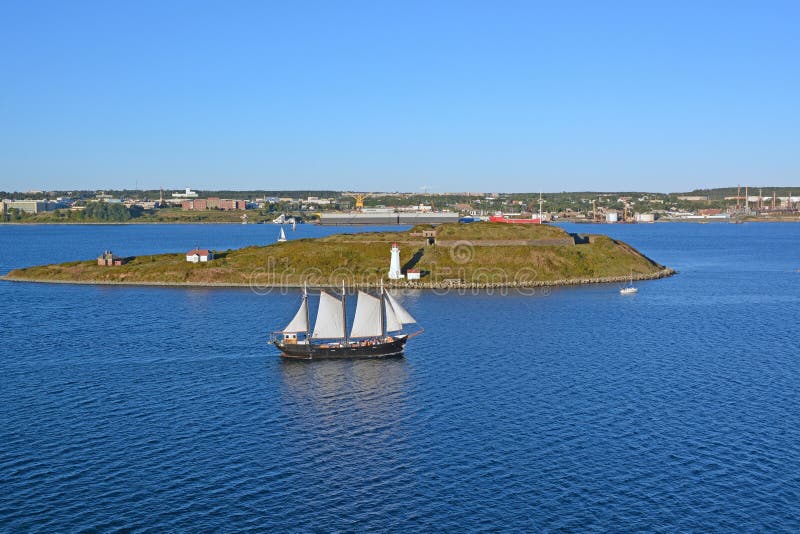 Nave alta de Halifax foto de archivo. Imagen de isla - 68886176