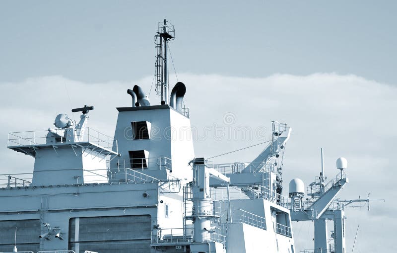 Radar navale. fotografia stock. Immagine di itinerario - 12657502