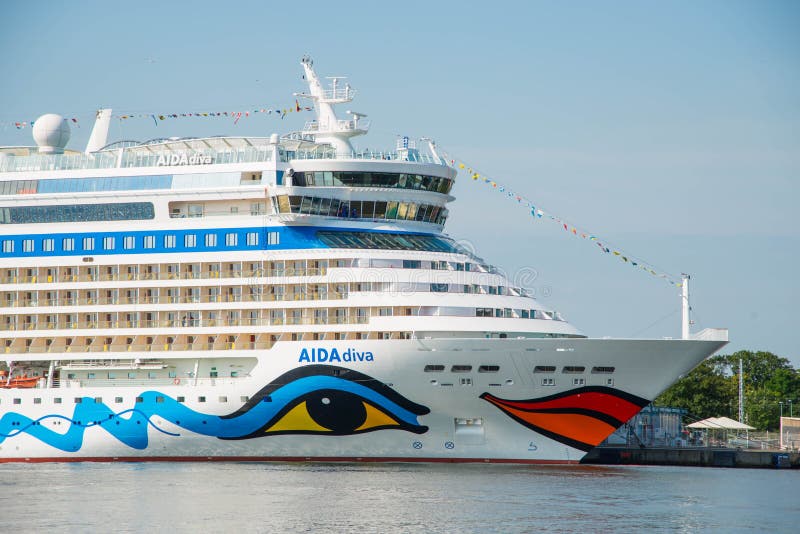 Nave da crociera Aida Diva fotografia editoriale. Immagine di settimana ...