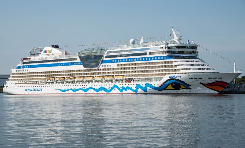 Nave Da Crociera Di Aida Diva Immagine Stock Editoriale - Immagine di ...