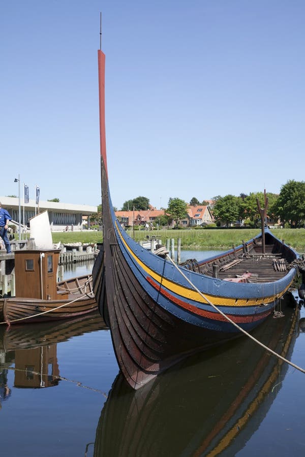 Barco vikingo foto de archivo. Imagen de copia, nave - 24102402