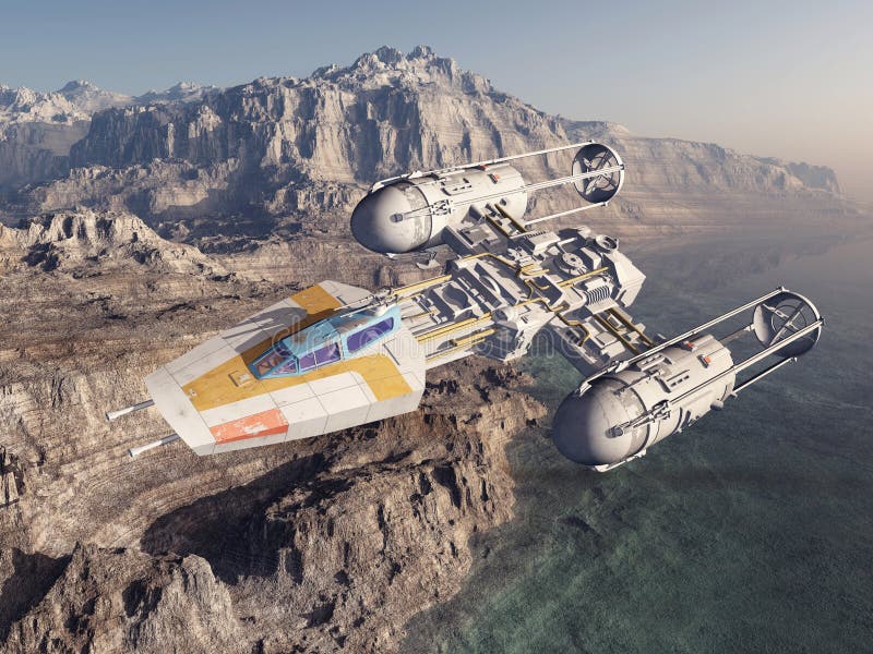 La Nave Espacial Está Explotando Cerca De Un Planeta Dentro De Una ...