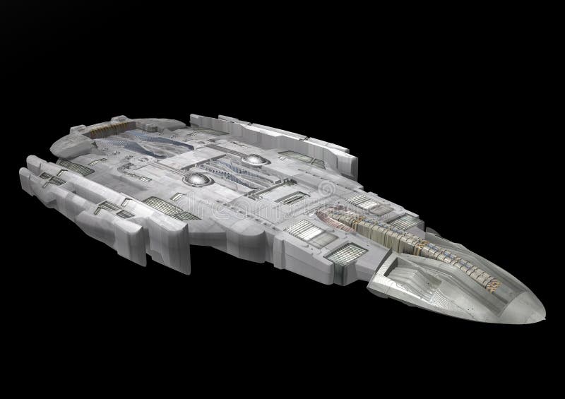 Nave spaziale illustrazione di stock. Illustrazione di solare - 10632668