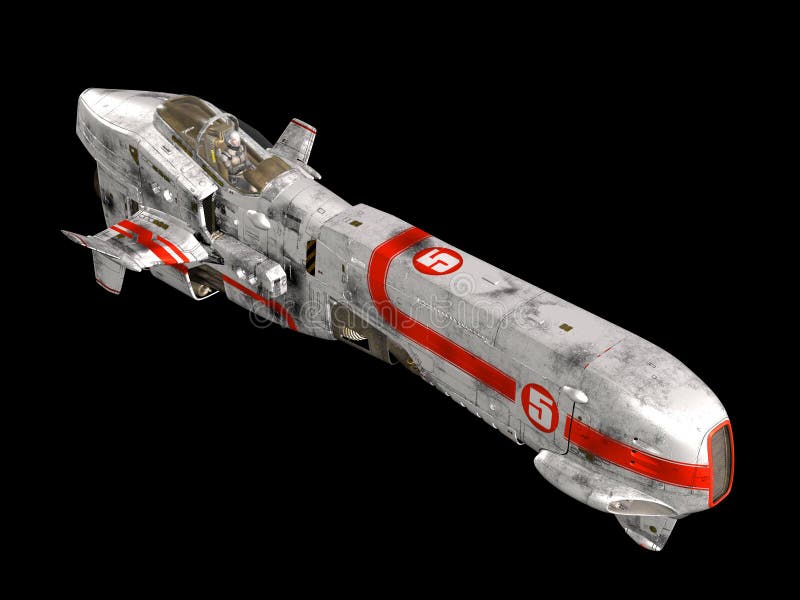 Nave spaziale illustrazione di stock. Illustrazione di solare - 10632797