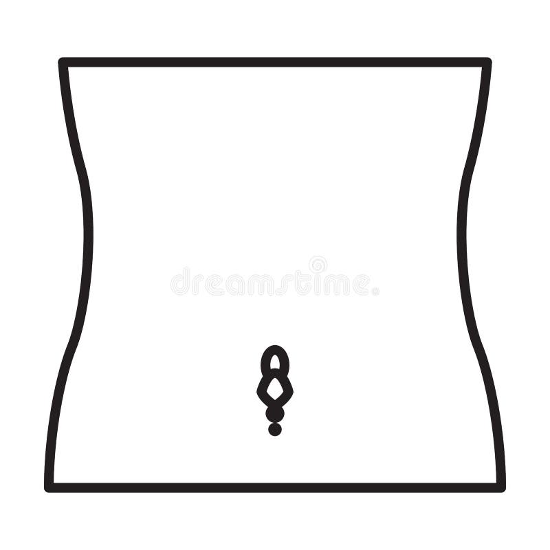 Navel Pierced Stock Illustrations – 113 Navel Pierced Stock ...