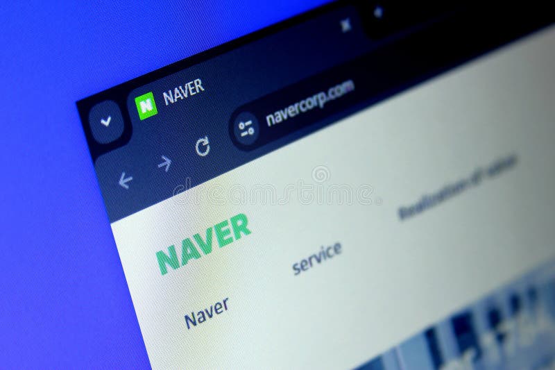 Naver Search Engine Company Editorial Image - Image of logo, portal ...