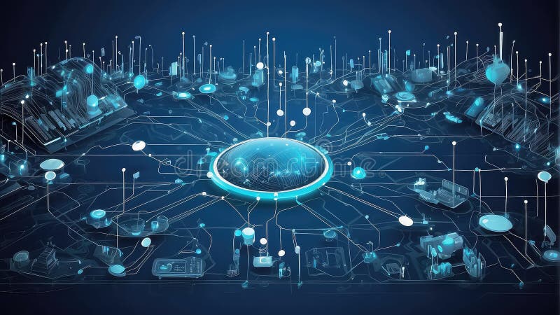 Cyber Security Internet and Network Stock Illustration - Illustration of peace, approach: 299563148