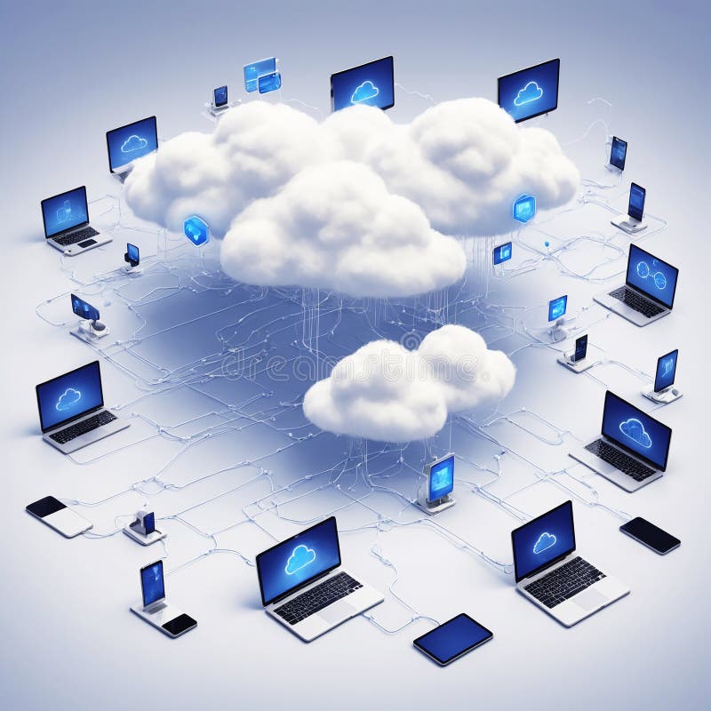 Navigating the Cloud: Unveiling the Future of Computing. Stock ... Navigating the Cloud: Unveiling the Future of Computing. Stock ...