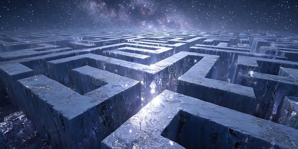 Stunning Labyrinth Art Stock Illustrations – 203 Stunning Labyrinth Art ...