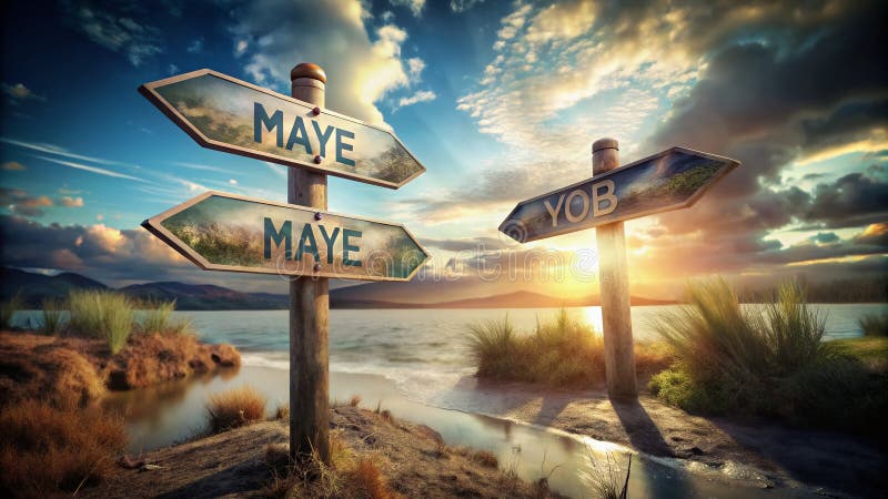 Navigating the Crossroads of Decision a Double Exposure Exploring the ...