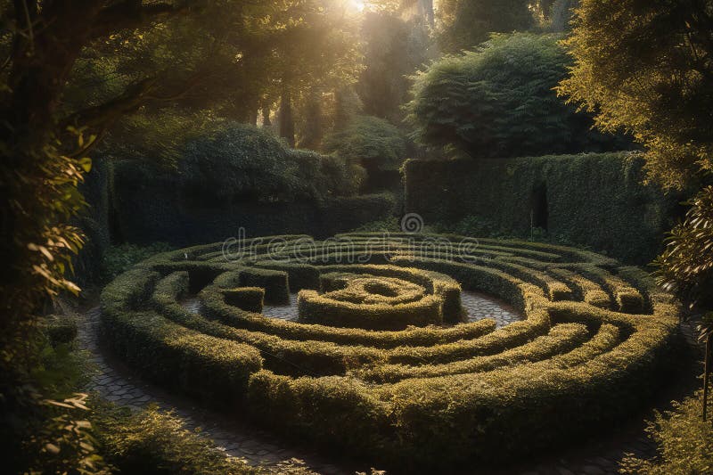 Navigating the Labyrinth of Success (AI Generated) Stock Illustration ... Navigating the Labyrinth of Success (AI Generated) Stock Illustration ...