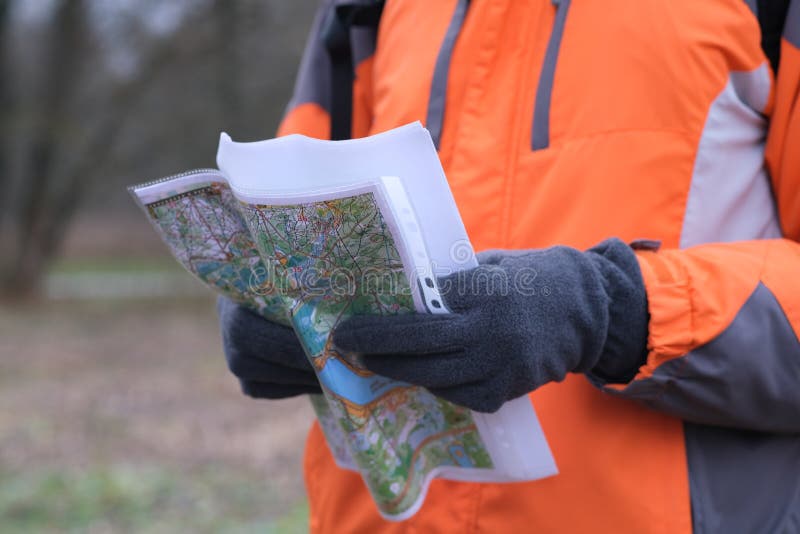Navigating with Map and Compass Stock Image - Image of adventure ... Navigating with Map and Compass Stock Image - Image of adventure ...