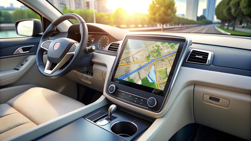 Navigating the Open Road a Modern Cars Interactive Dashboard AI ...