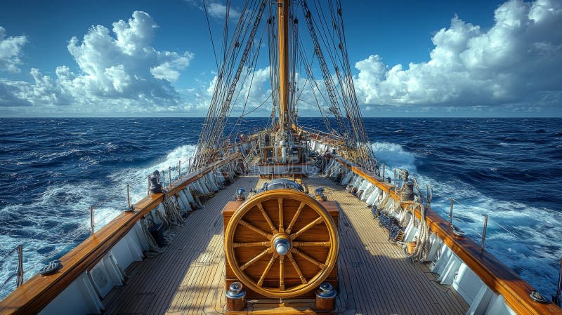 Navigating the Open Sea: Freedom and Adventure Aboard a Sailing Ship ...