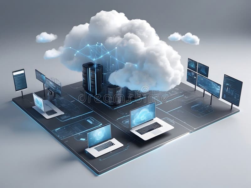 Navigating the Remote Data Storage in the Digital Age Stock ...