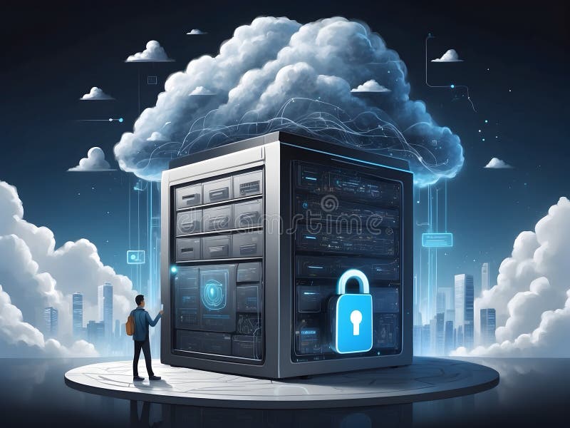 Navigating the Remote Data Storage in the Digital Age Stock ...