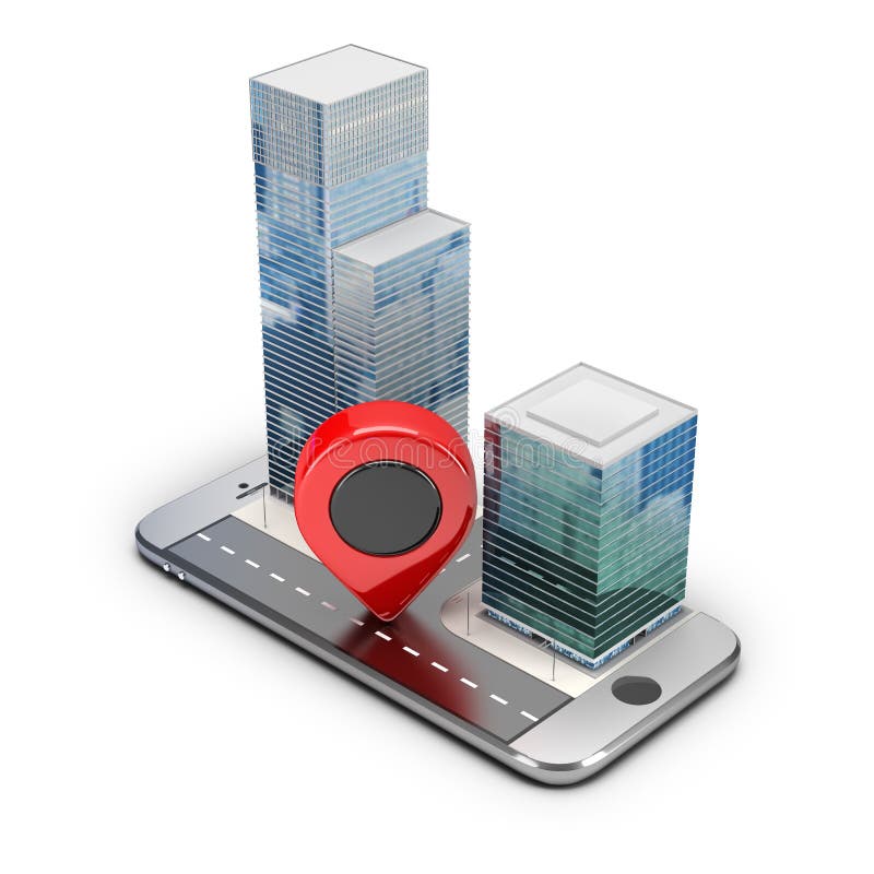 Navigation concept stock vector. Illustration of pointer - 93257298