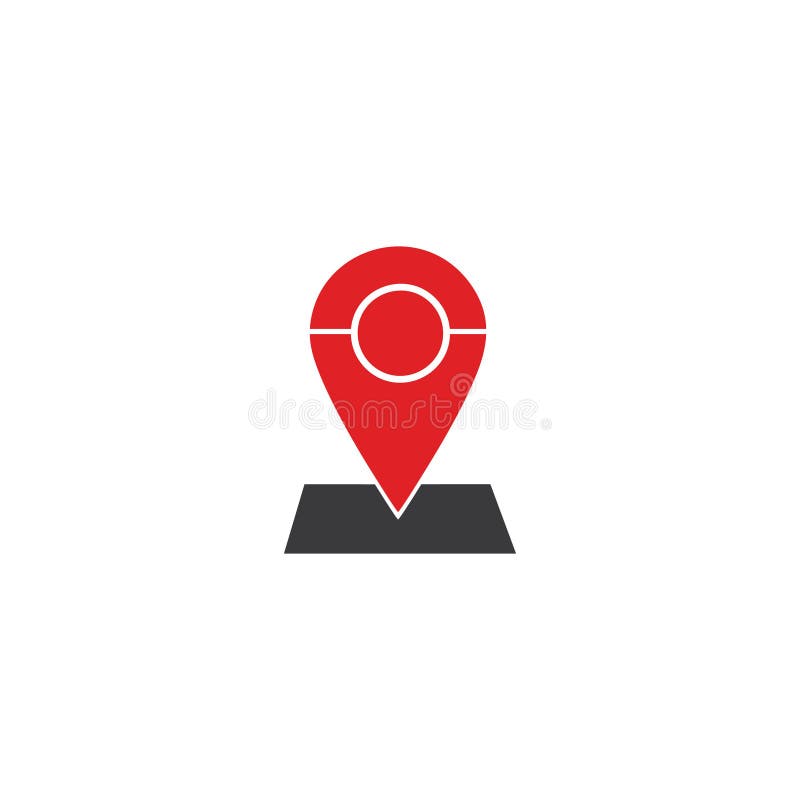 Navigation Direction Icon Logo and Simple Flat Symbol for Website ...