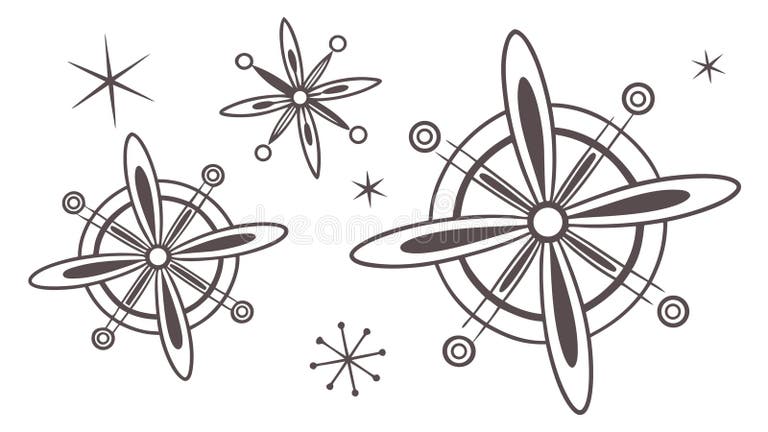 Navigation Elements Stylized Compass Rose Designs, Vector Design ...