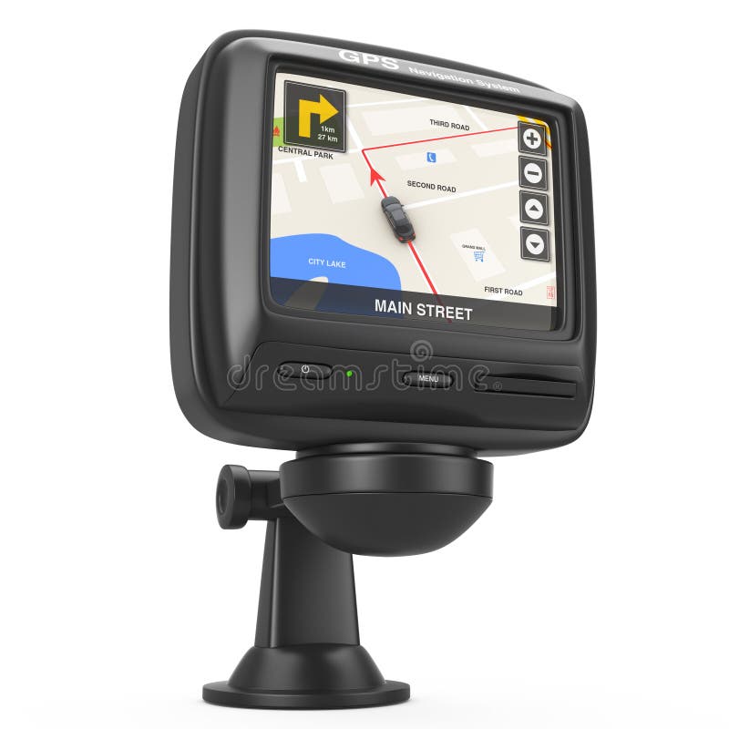 Set Gps Device with Map, City Navigation, Location Store, Infographic ...