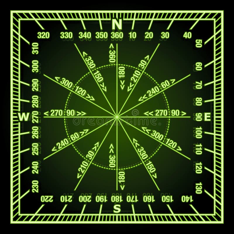 Navigation Grid stock vector. Illustration of designation - 16757292