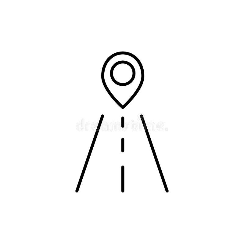 Navigation Icon. Destination Point Sign. Location Vector Symbol Eps 10 ...