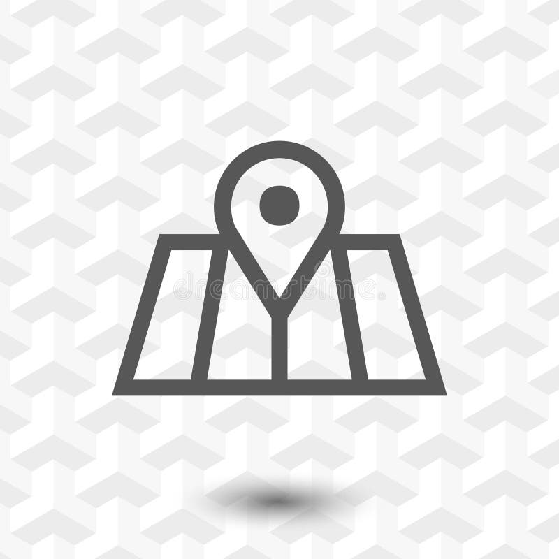 Navigation Icon Stock Vector Illustration Flat Design Stock Vector ...